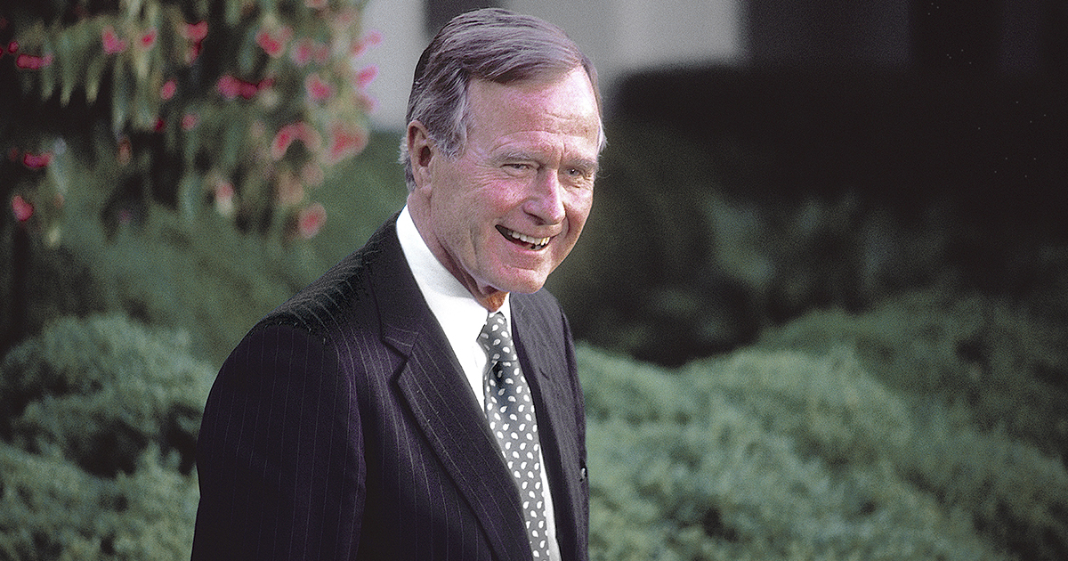 41st President Of The United States George H W Bush 1924 2018